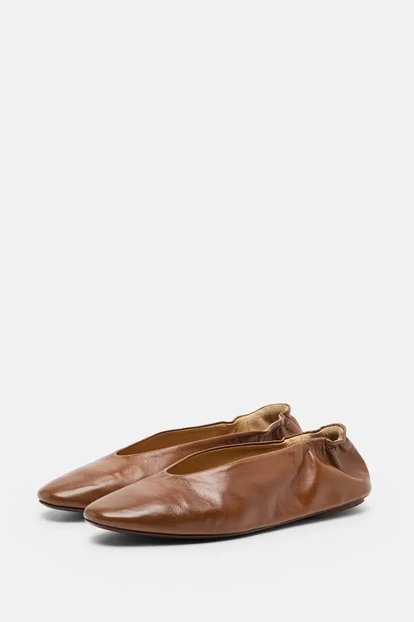 Marsèll Trailing Ballet Flat - Brown