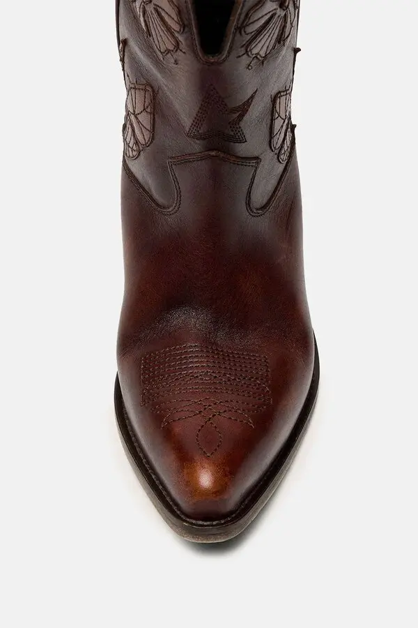 GOLDEN GOOSE Wish Star Boots - Brown