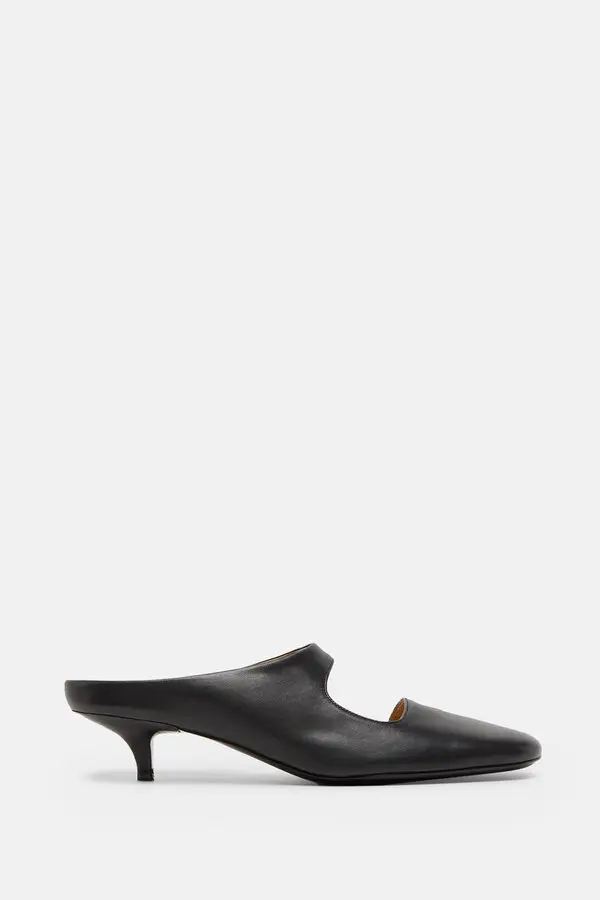 Marsèll Flat-bottomed Slip-on Shoe - Black
