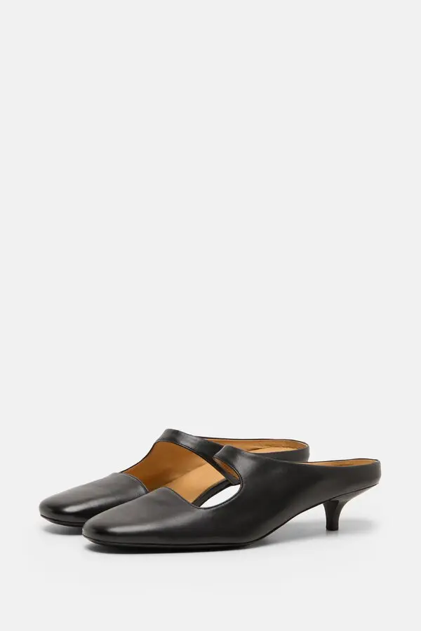 Marsèll Leather Mule - Nero