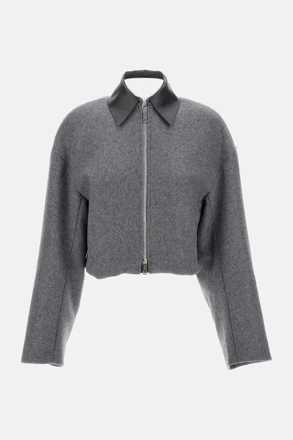 Sportmax Short Jacket In Vacuo Wool