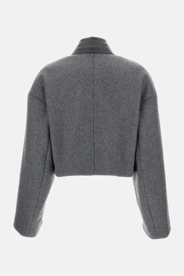 Sportmax Short Jacket In Vacuo Wool