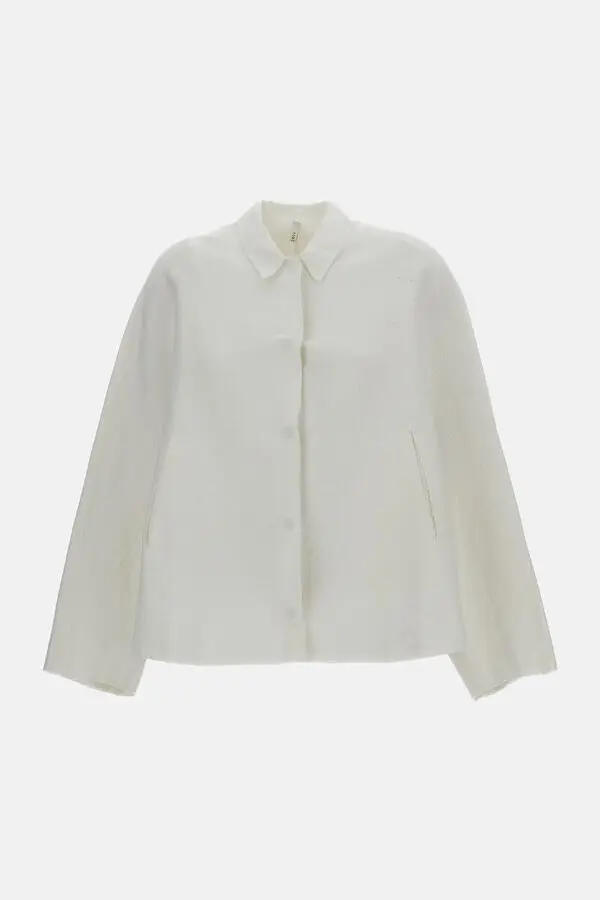 BOBOUTIC Single-breasted Jacket With Buttons - White
