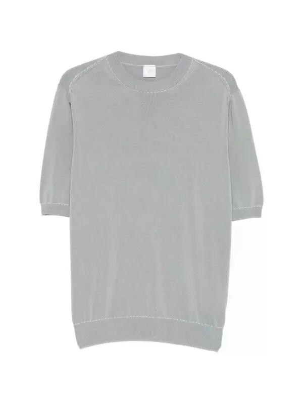 Eleventy Round-neck T-shirt - Blue