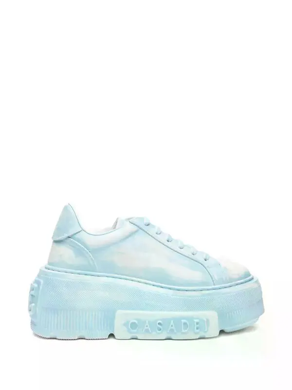 Casadei Nexus Brushed-effect Sneakers - Blue