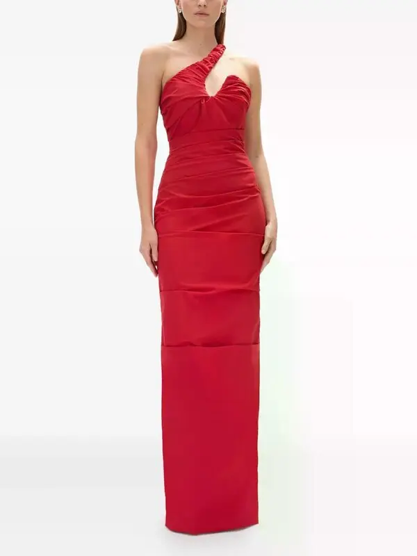 Rachel Gilbert Fa One-shoulder Gown