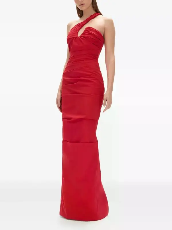 Rachel Gilbert Fa One-shoulder Gown