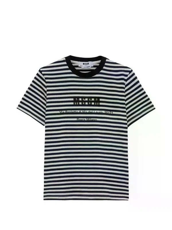 MSGM Striped T-shirt