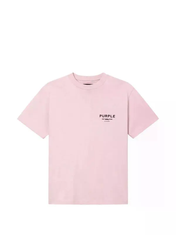 PURPLE BRAND Logo-print T-shirt - Pink