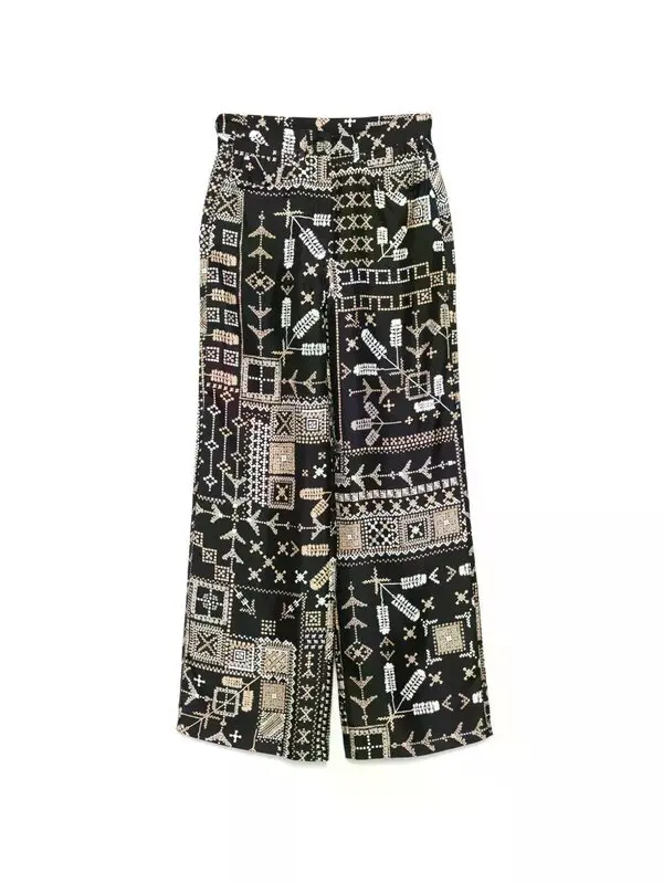 Momoni Ortiz Palazzo Pants - Black
