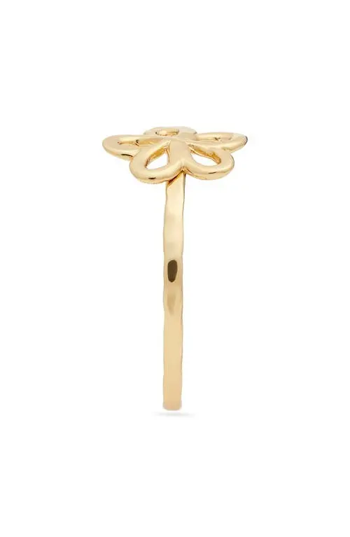 KIARA BY KI-ELE Melia Open Flower Ring