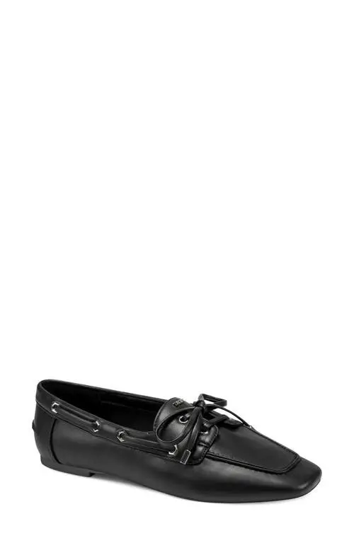 Dkny Delmar Boat Shoe - Black