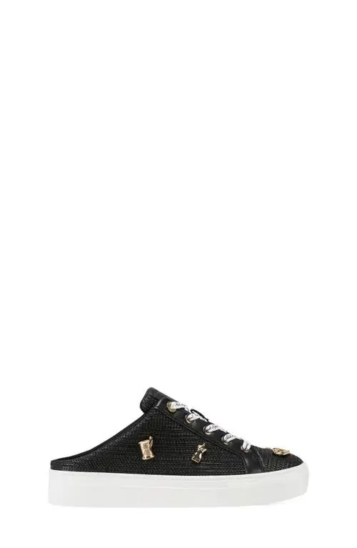 Karl Lagerfeld Paris Cambria Mule Sneakers - Black