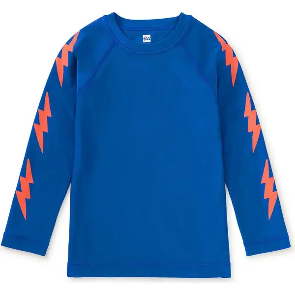 TEA COLLECTION Bolt Sleeve Rash Guard - Imperial