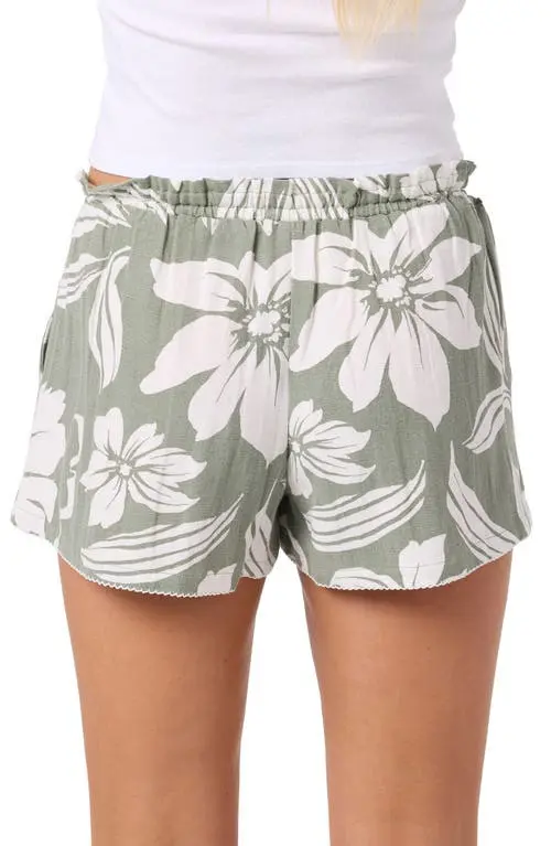 O'Neill Layne Floral Drawstring Shorts