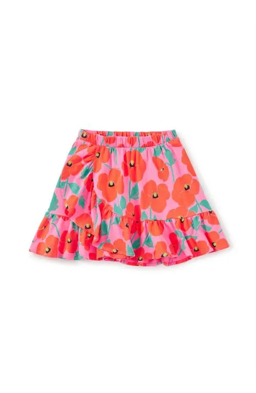 TEA COLLECTION Ruffle Skirt - Poppy Poppies