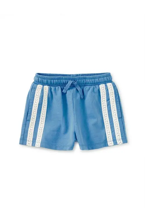 TEA COLLECTION Crochet Sporty Shorts - Blue Orchid