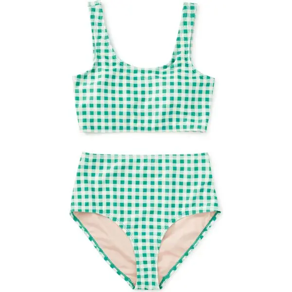 TEA COLLECTION Adult Two-piece Swimsuit - Garden Party Check