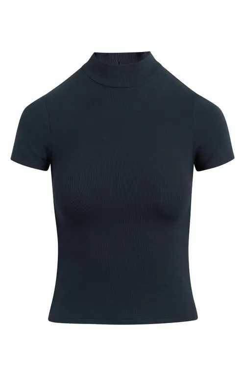 FAVORITE DAUGHTER The Stockholm Mock Neck Rib Top