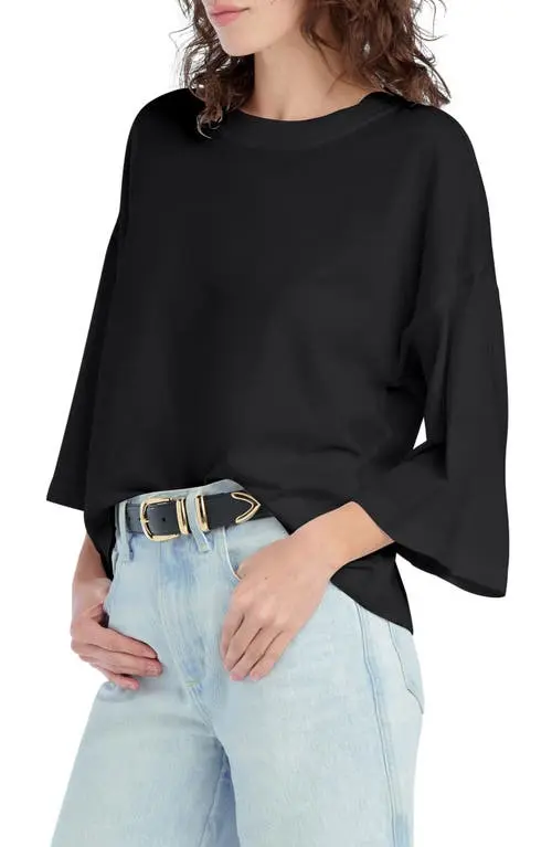 FAVORITE DAUGHTER Organic Cotton Tee - Black