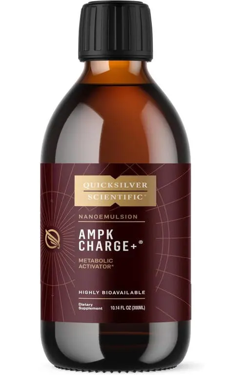 QUICKSILVER SCIENTIFIC Ampk Charge Plus Metabolic Energy Support Supplement - None