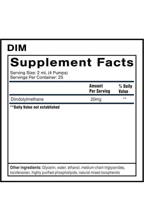 QUICKSILVER SCIENTIFIC Nanoemulsified Dim Supplement