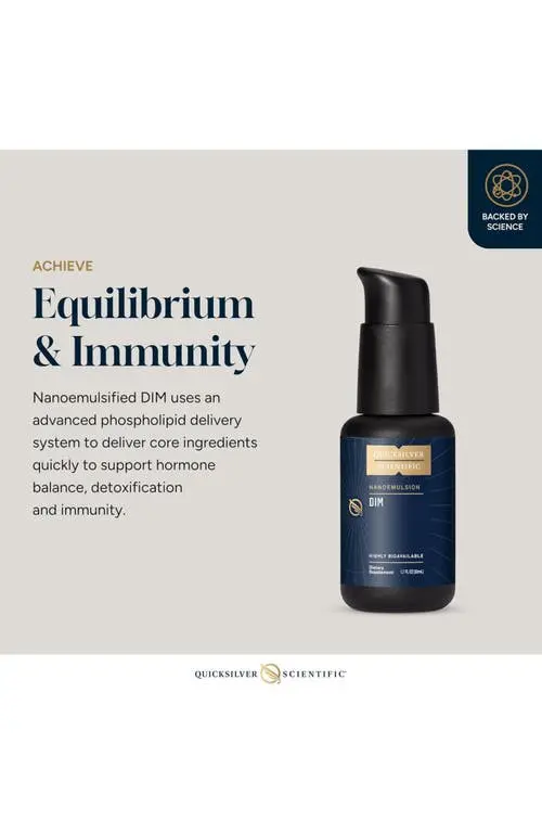 QUICKSILVER SCIENTIFIC Nanoemulsified Dim Supplement