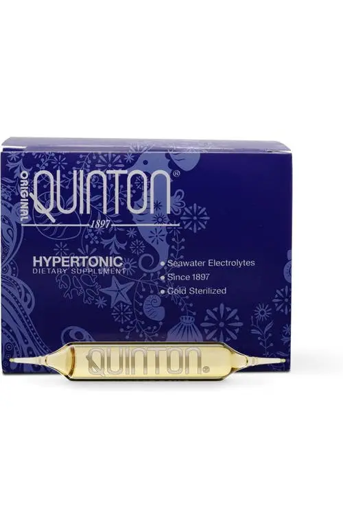 QUICKSILVER SCIENTIFIC Original Quinton Hypertonic Sea Water Liquid Supplement - None