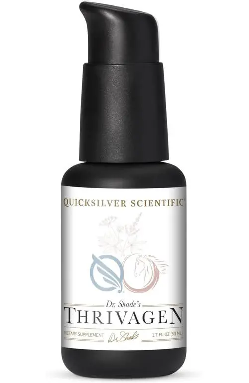 QUICKSILVER SCIENTIFIC Thrivagen Adaptogenic Shatavari And Maca Root Supplement - None