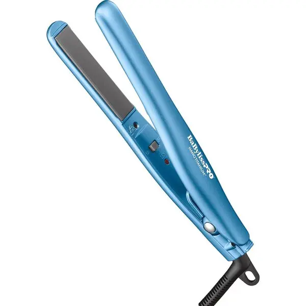 BABYLISSPRO Nano Titanium ¾" Ultra-sleek Straightener - Blue