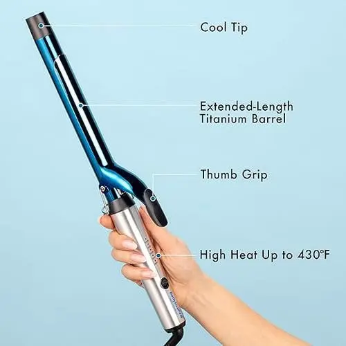 BABYLISSPRO Nano Titanium 1" Extended Barrel Curling Iron