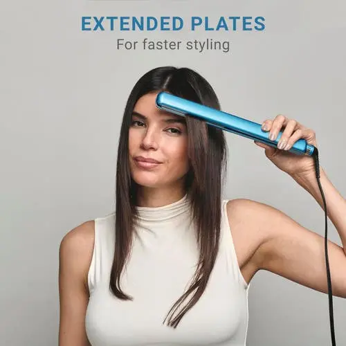 BABYLISSPRO Nano Titanium 1" Ultra-thin Flat Iron - Blue