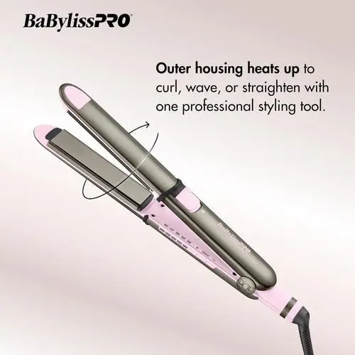 BABYLISSPRO Nano Titanium Limited Edition 1¼" Prima3000 Stainless Steel Styling Iron