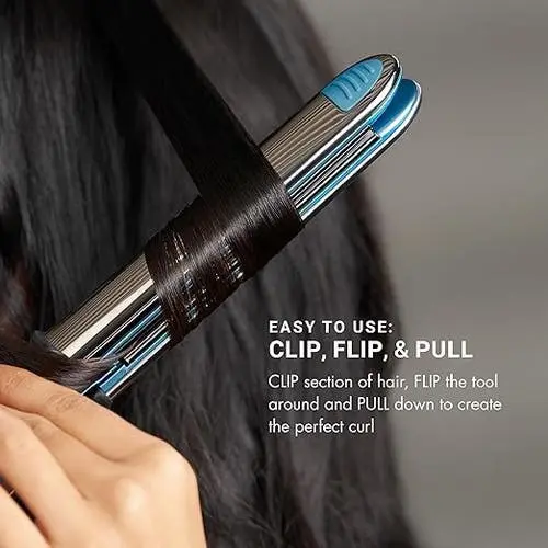 BABYLISSPRO Nano Titanium Prima3100® 1" Ionic Straightener - Blue