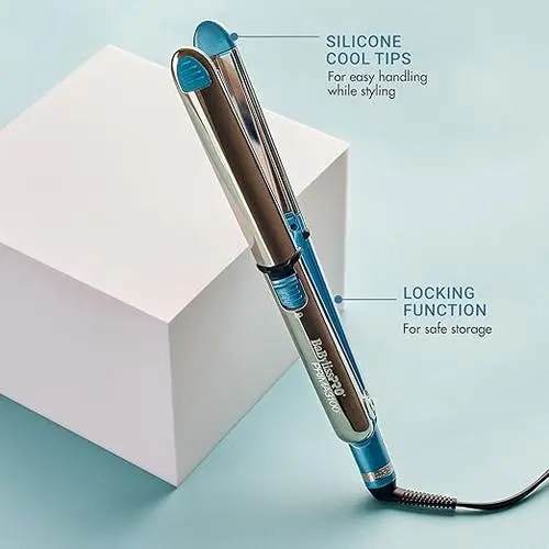 BABYLISSPRO Nano Titanium Prima3100® 1" Ionic Straightener - Blue