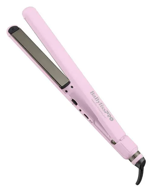 BABYLISSPRO Nano Titanium Limited Edition 1" Ultra-thin Flat Iron - Pink