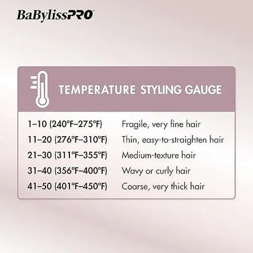 BABYLISSPRO Nano Titanium Limited Edition 1" Ultra-thin Flat Iron - Pink