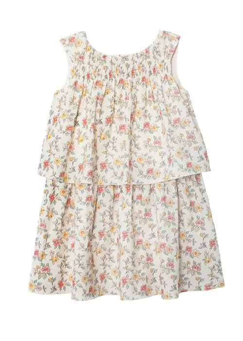 MABEL + HONEY Audrey Sleeveless Dress - Beige