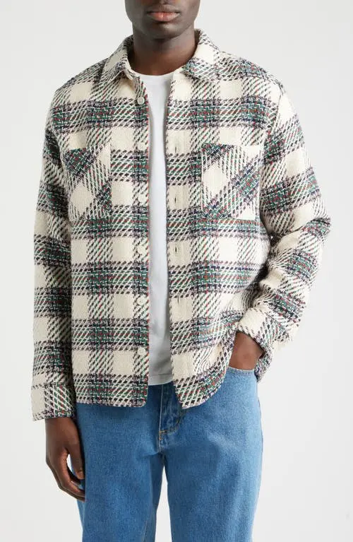 WAX LONDON Whiting Plaid Overshirt