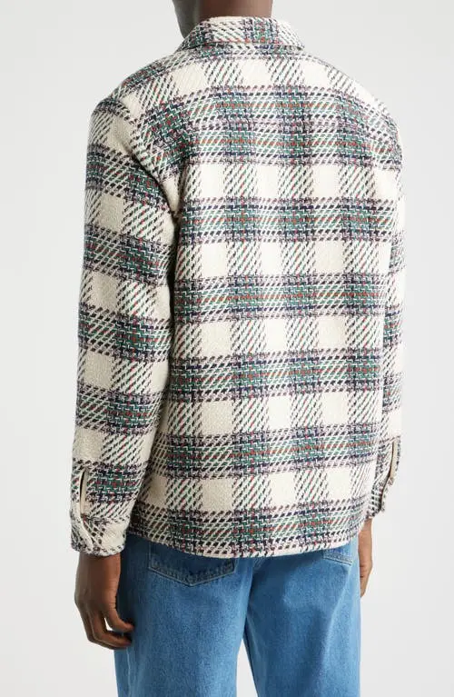 WAX LONDON Whiting Plaid Overshirt