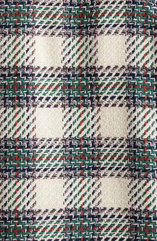 WAX LONDON Whiting Plaid Overshirt