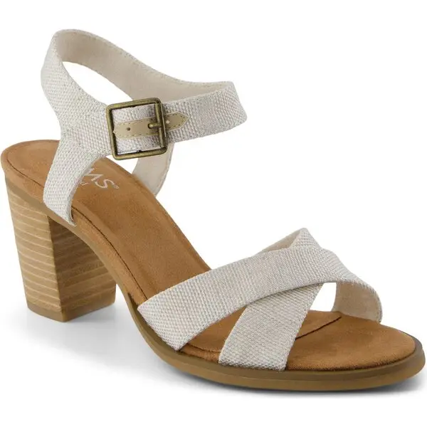 Toms Majorca Ankle Strap Sandals - Natural Yarn Dye