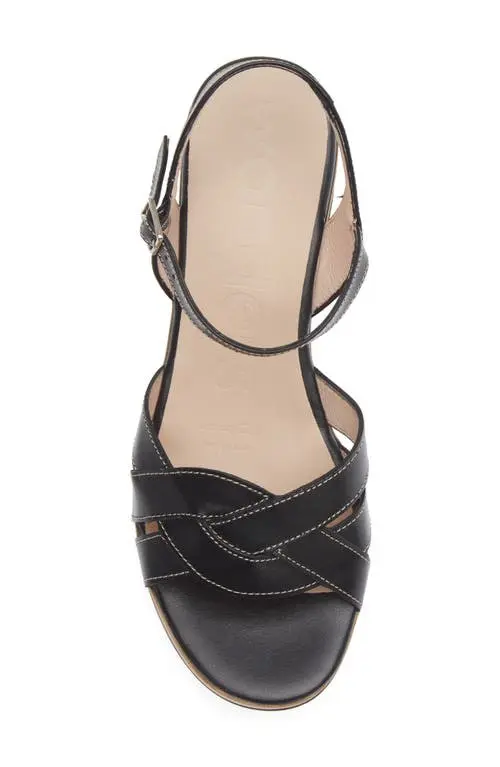 WONDERS Ankle Strap Platform Sandal