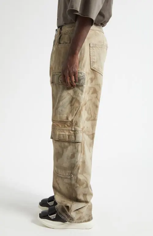 Rick Owens Double Cargo Jeans - Dust