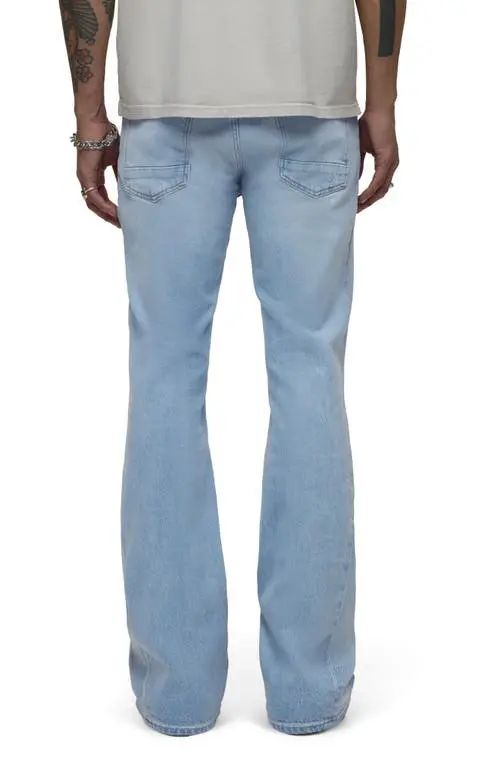 Hudson Jeans Walker Ripped Kick Flare Jeans