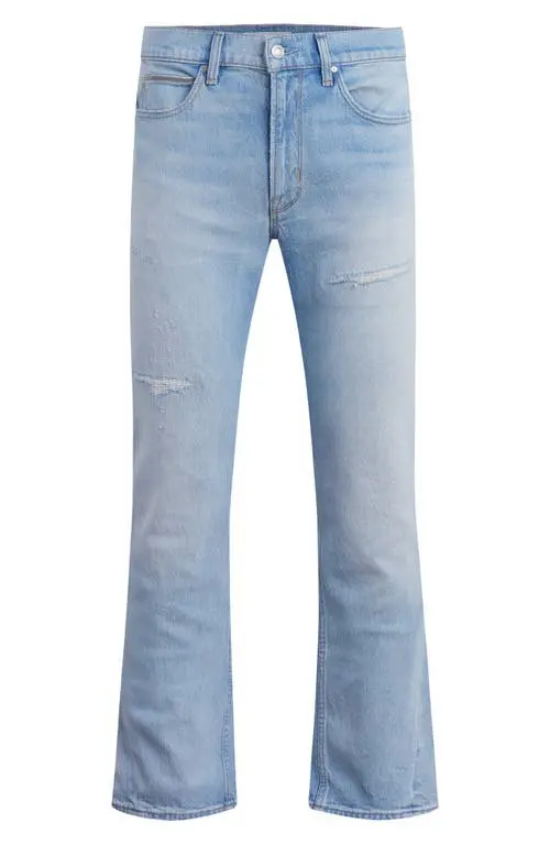 Hudson Jeans Walker Ripped Kick Flare Jeans