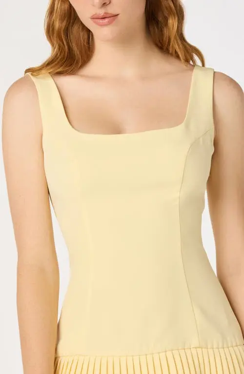 Astr The Label Jadah Tiered Pleated Mini Dress
