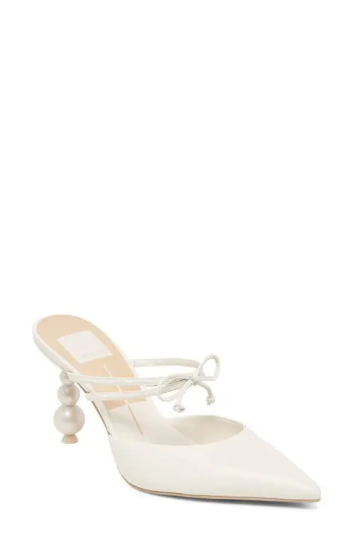 Dolce Vita Klaire Mule - True White Satin