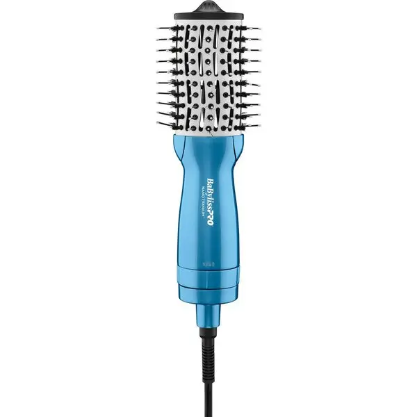 BABYLISSPRO Nano Titanium Compact Hot Air Brush - Blue