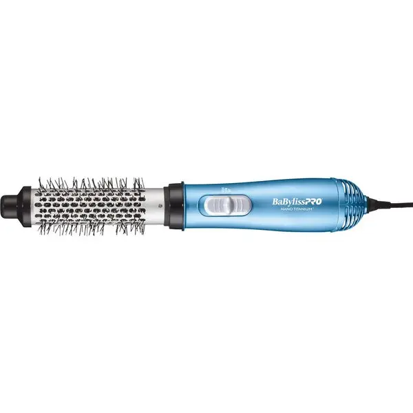 BABYLISSPRO Nano Titanium 1¼" Soft Bristle Hot Air Brush - Blue